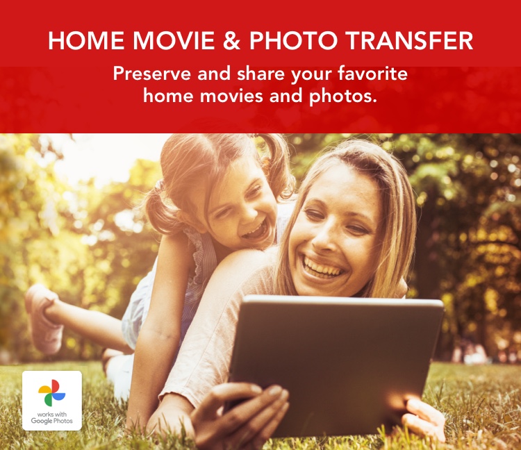 Transfer Home Movies & Photos | CVS Photo