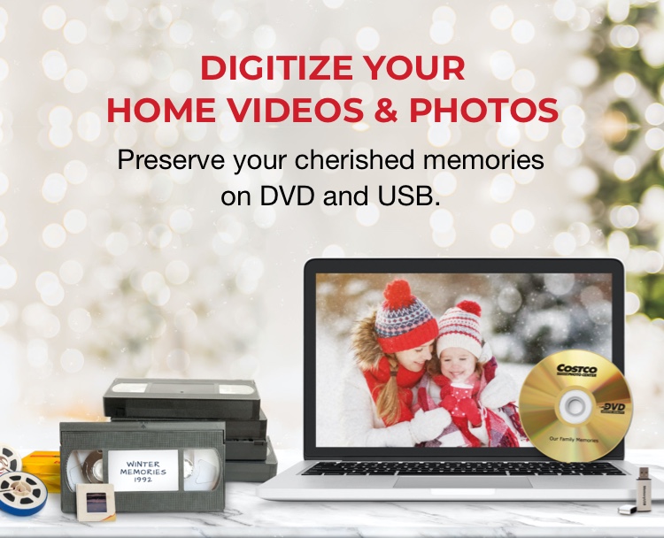 Home Video & Photo Transfer | Costco Photo Center